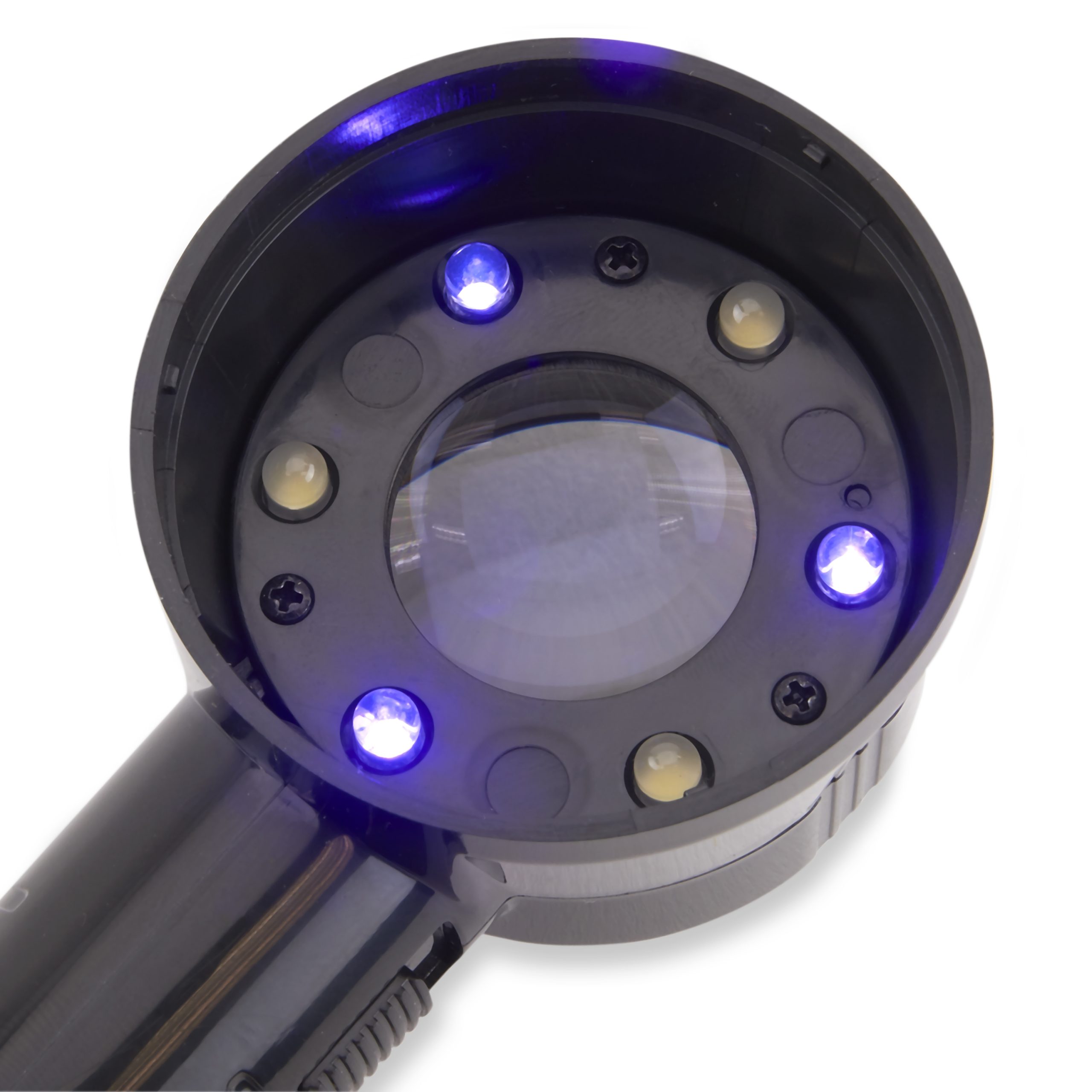 CP-45 LUPA 11.5x LUZ LED/UV CON RETICULA DE MEDICION - DMLTECH ...